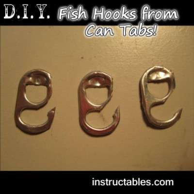 DIY: Fish Hooks from Can Tab! - LPC Survival