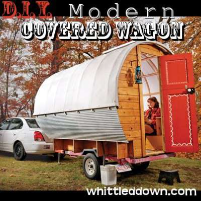 Inspirational DIY: Modern Covered Wagon (plans to come) - LPC Survival