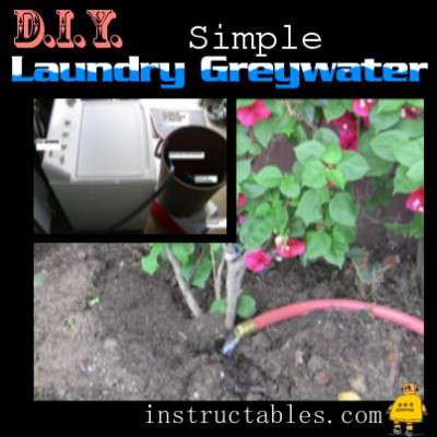 DIY Simple Laundry Greywater System - LPC Survival