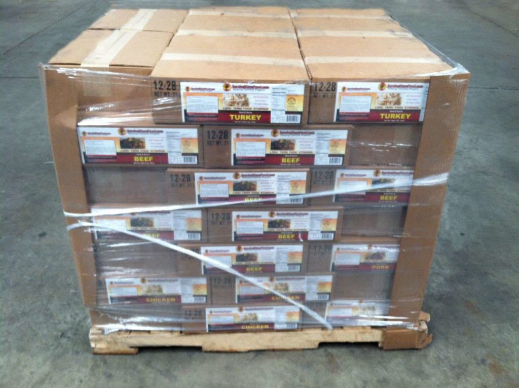 Canned Meat Pallet - 56 Cases Mixed - LPC Survival